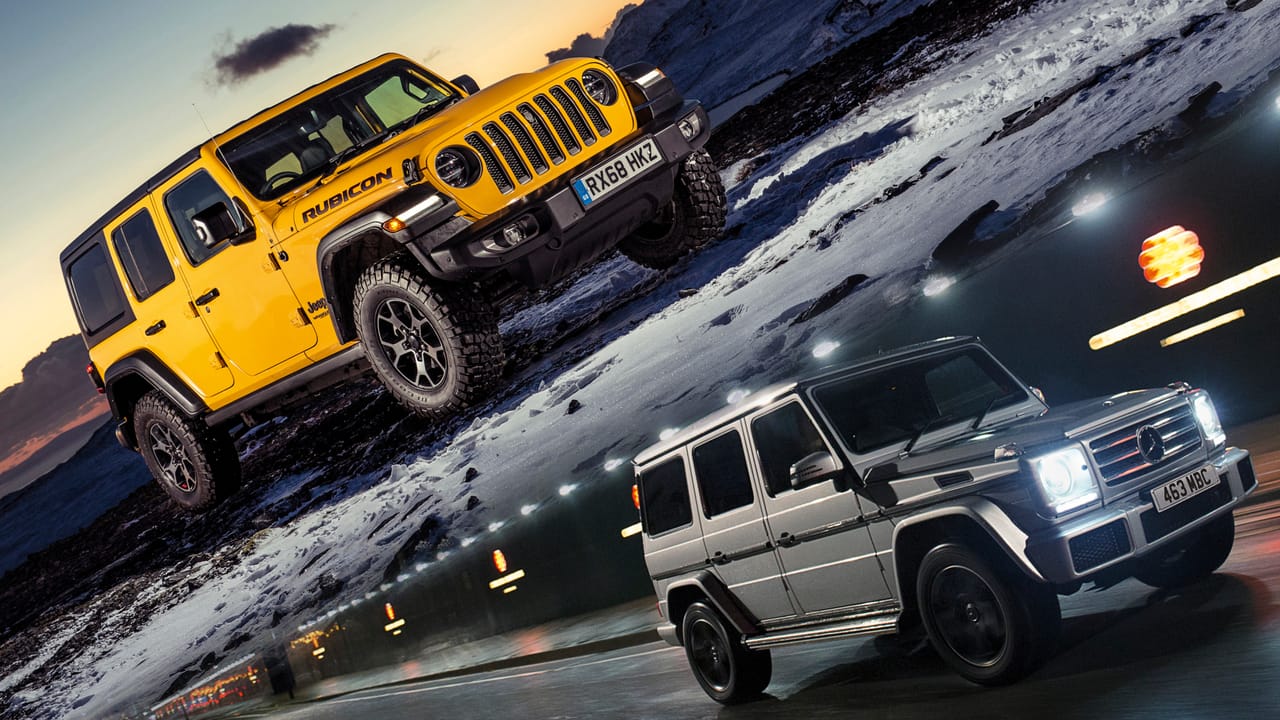 New vs Used: Jeep Wrangler vs Mercedes G-Class | Top Gear
