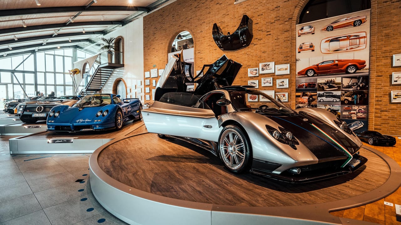 Take a look inside the incredible Pagani museum | Top Gear