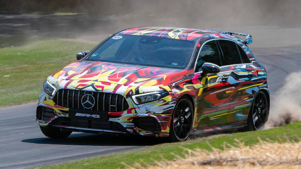 Six things we learned about the 416bhp Mercedes-AMG A45 S | Top Gear