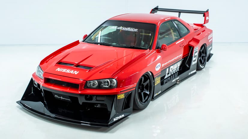 This throwback R34 Skyline will blow your mind | Top Gear