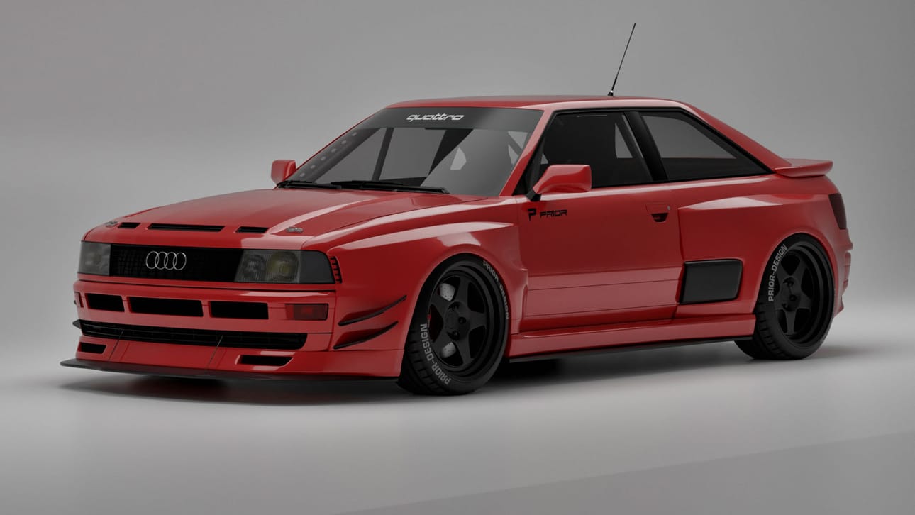 Behold: Prior Design's widebody Audi Coupe | Top Gear