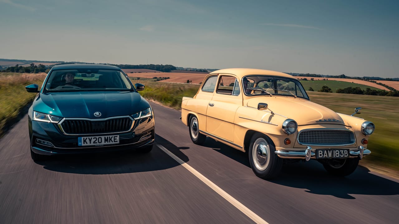 Progress report: 2020 Skoda Octavia vs 1964 Octavia Super | Top Gear