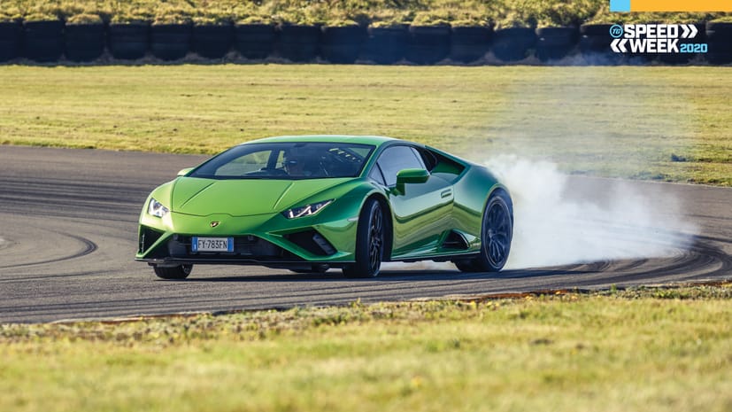 Speed Week 2020: the 602bhp rear-drive Lamborghini Huracán | Top Gear