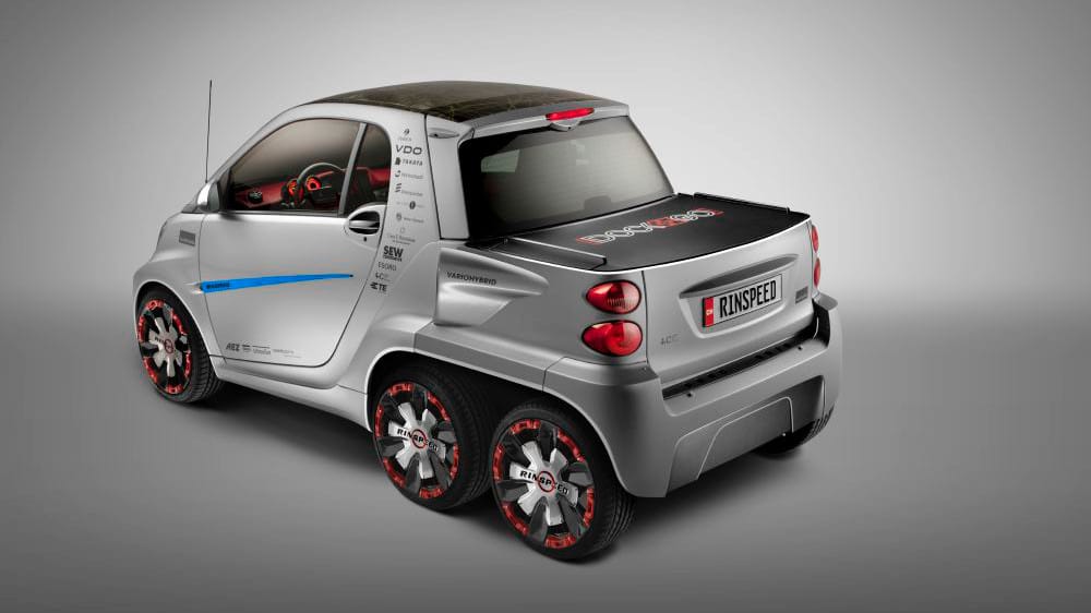 Yes, this is a Smart ForTwo with a detachable caboose | Top Gear