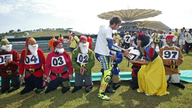 Top Gear’s Top 9: greatest Valentino Rossi celebrations | Top Gear