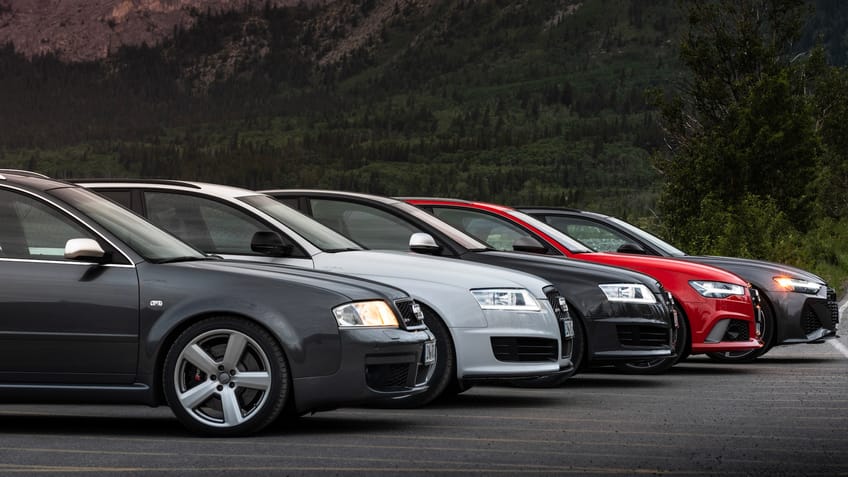 Here’s every generation of Audi RS6 | Top Gear