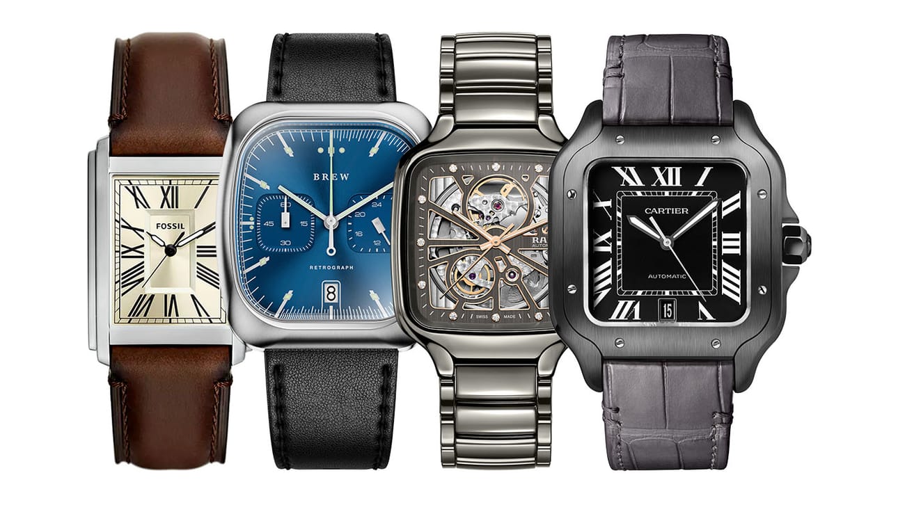 Here are the best *square* watches we've found this month | Top Gear