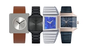 Here are the four best brutalist timepieces we've found this month ...