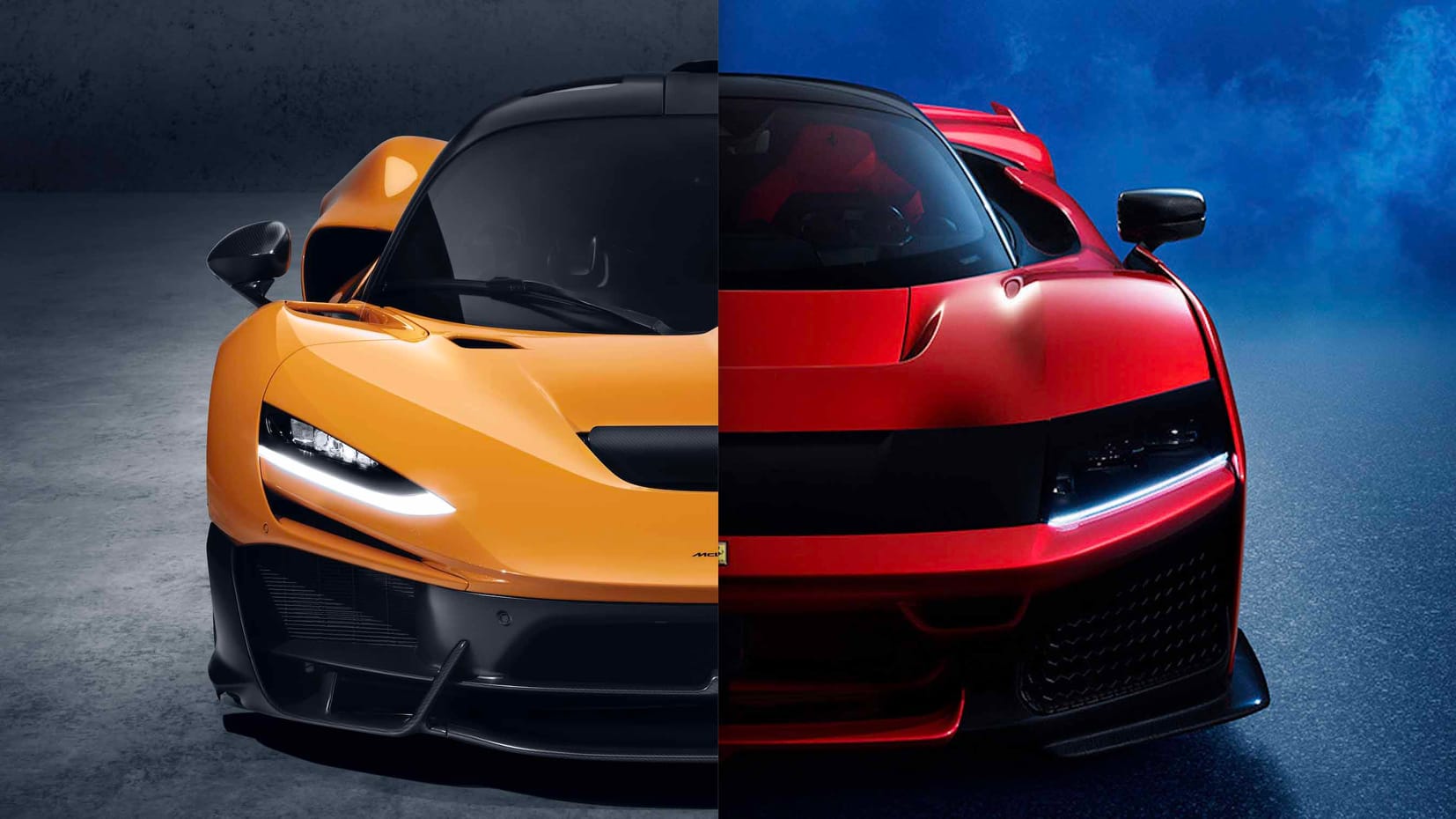 Ferrari F80 vs McLaren W1: how do the on-paper numbers compare? | Top Gear