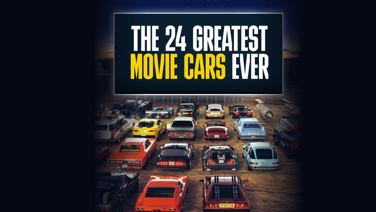 Here are 24 of the greatest ever movie cars | Top Gear