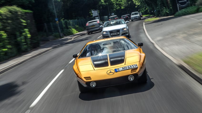 The amazing Mercedes C111 is 50 years old | Top Gear