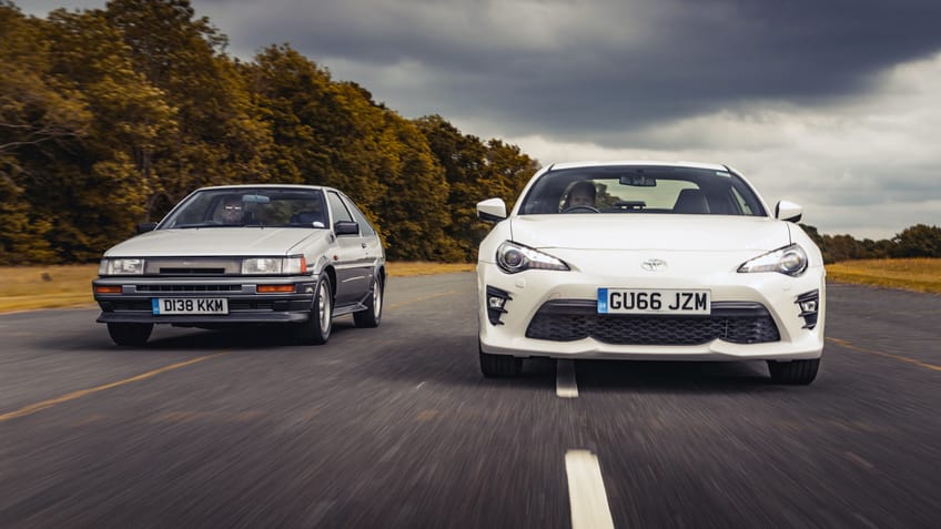 Progress report: Toyota AE86 vs Toyota GT86 | Top Gear