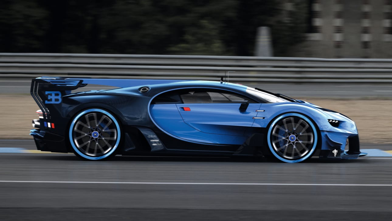 An exclusive audience with the Bugatti Vision GT | Top Gear