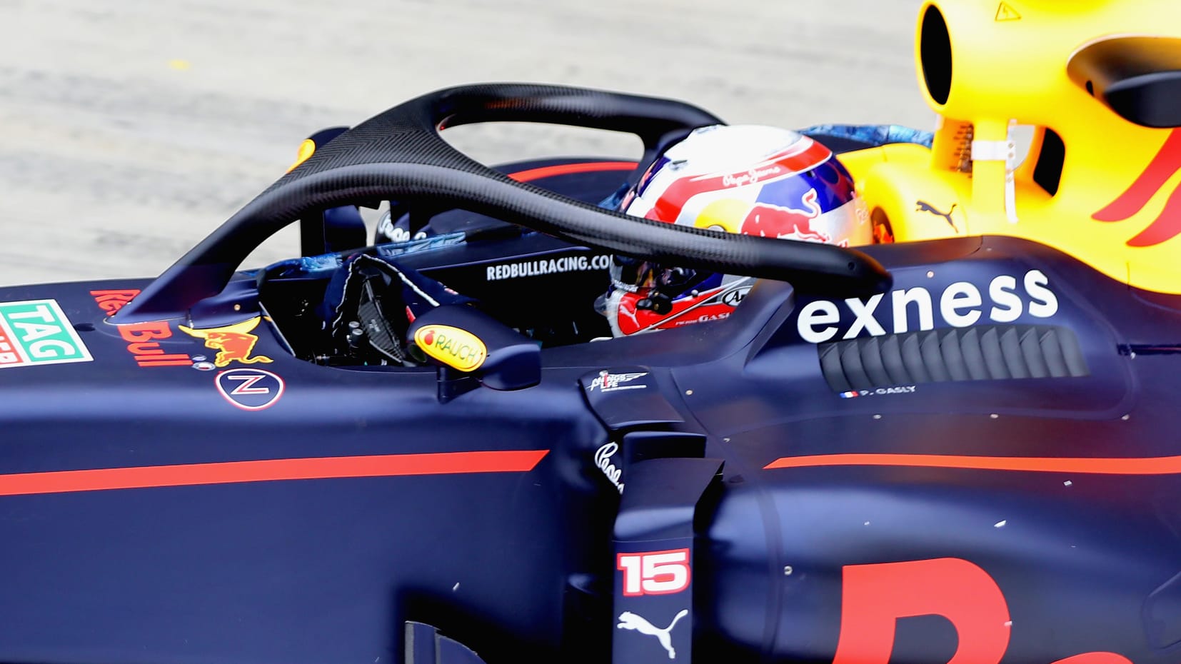 Gallery: Red Bull tries out the halo at Silverstone | Top Gear