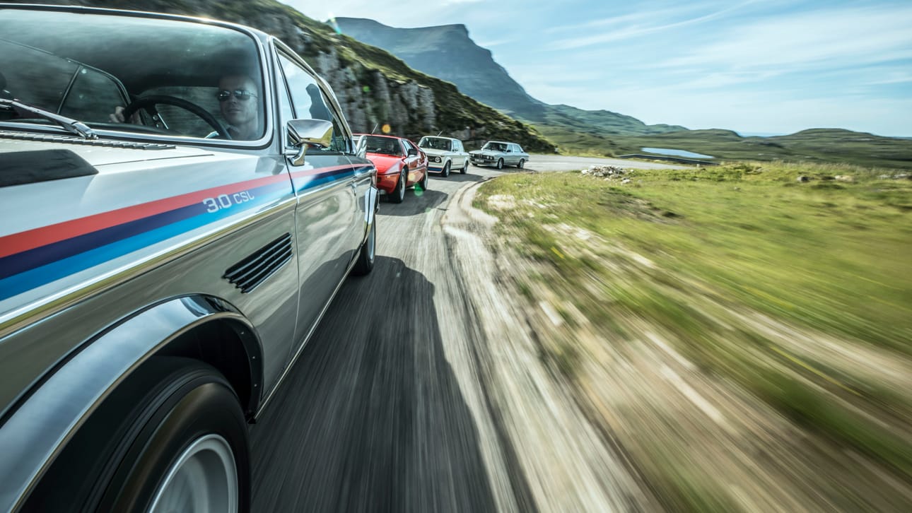 Driving the best ever BMWs: M1, 2002, M535i and CSL | Top Gear