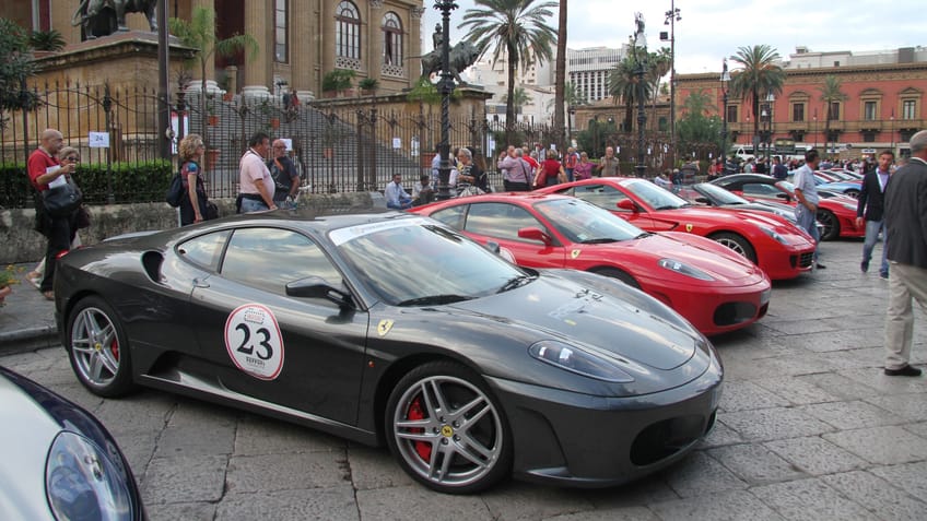 Gallery: lots of lovely Ferraris retrace the Targa Florio | Top Gear