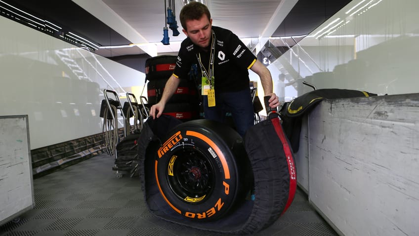 Behind the scenes: things you didn’t know about F1 tyres | Top Gear