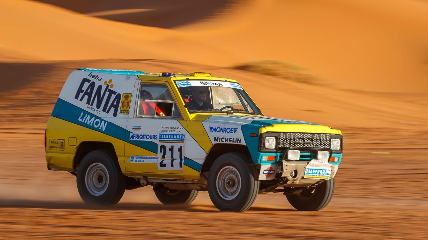 Nissan has restored its ground-breaking 1987 Paris-Dakar racer | Top Gear
