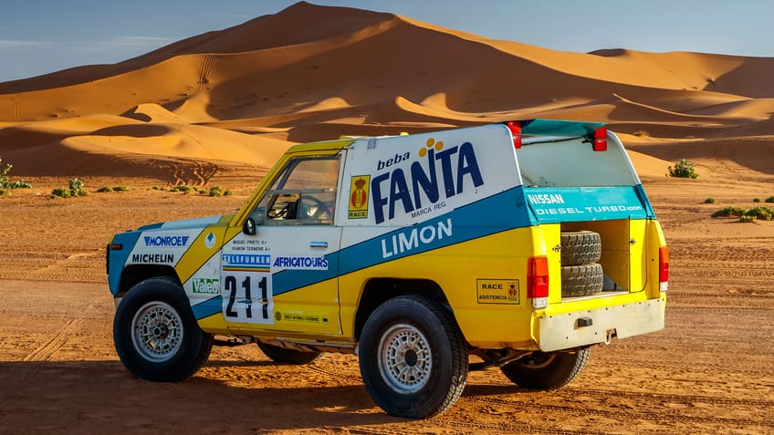 Nissan has restored its ground-breaking 1987 Paris-Dakar racer | Top Gear