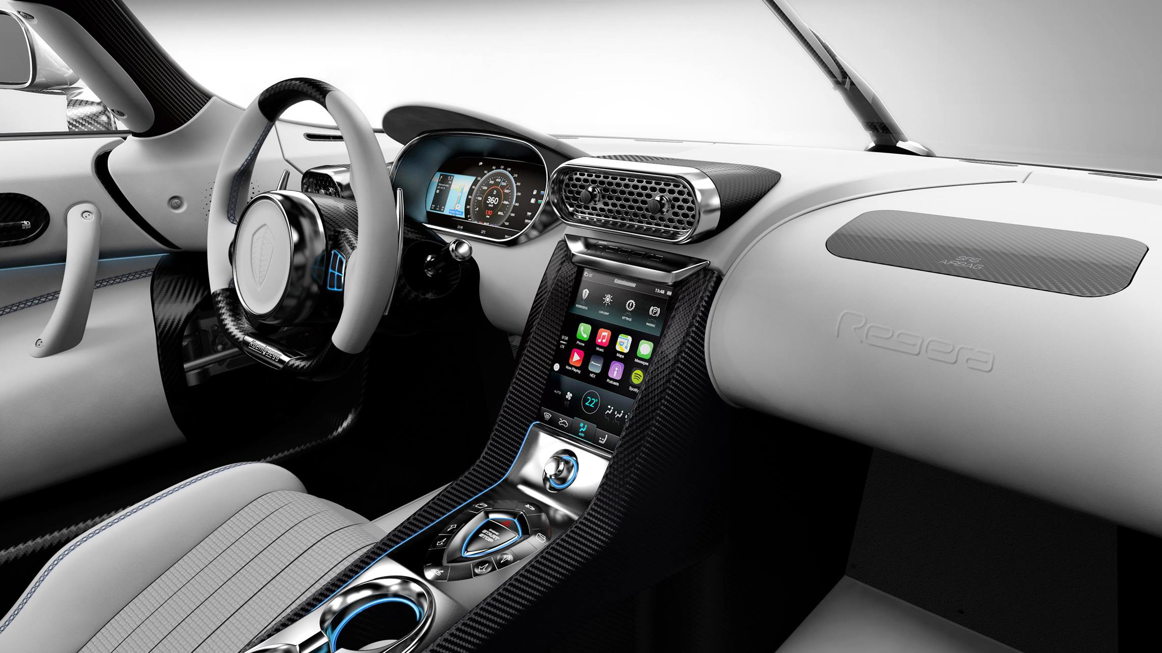 Koenigsegg Regera Interior