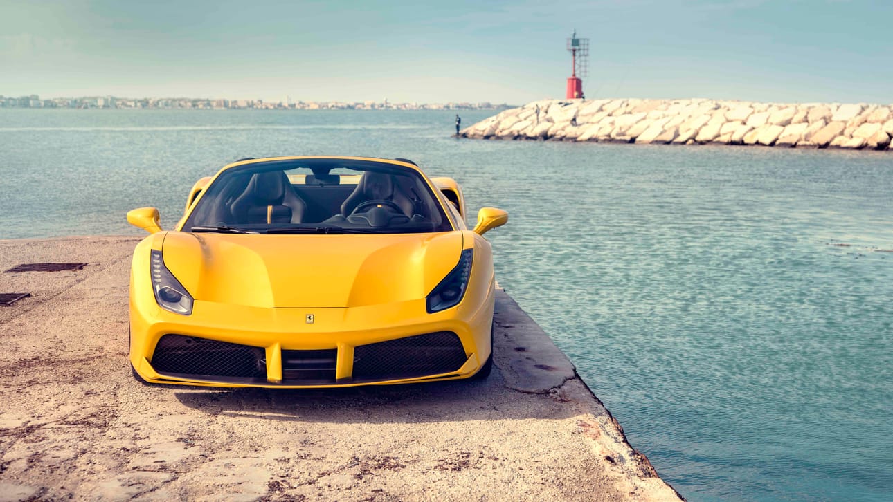 Blasting the Ferrari 488 Spider through Italy | Top Gear