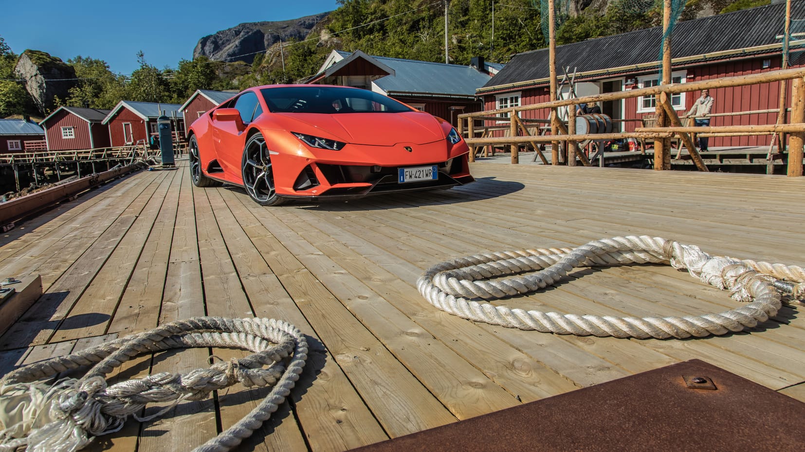 Gallery: lots of Lambos in the Lofoten Islands | Top Gear