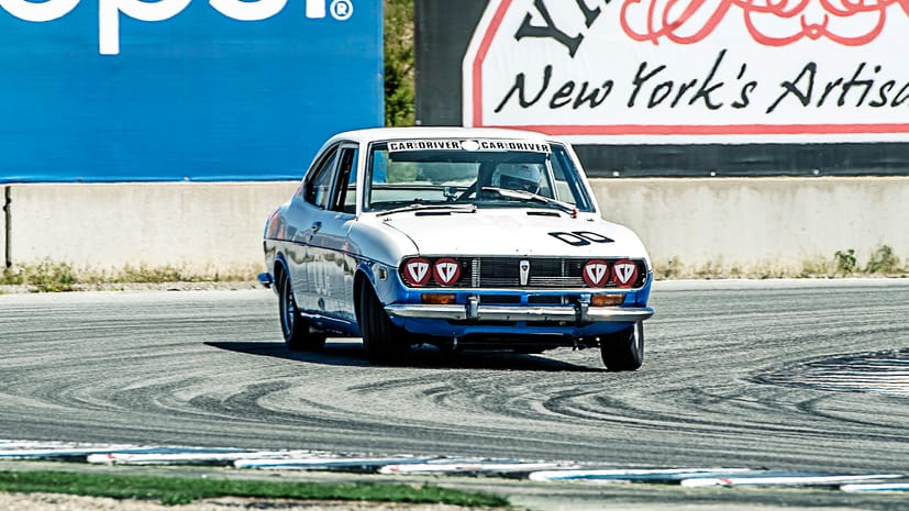 Driving the rotary-engined Mazda classic racers | Top Gear