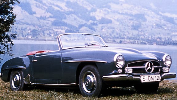 Here's every generation of the Mercedes SL | Top Gear