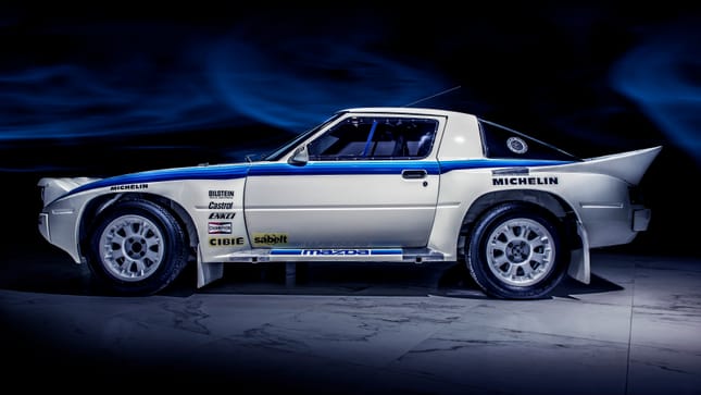 This is the Mazda RX-7 Group B rally car | Top Gear