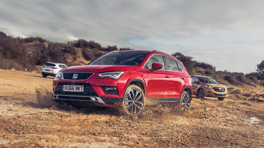 Seat Ateca vs the rivals | Top Gear