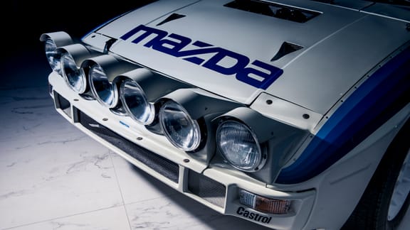 This is the Mazda RX-7 Group B rally car | Top Gear