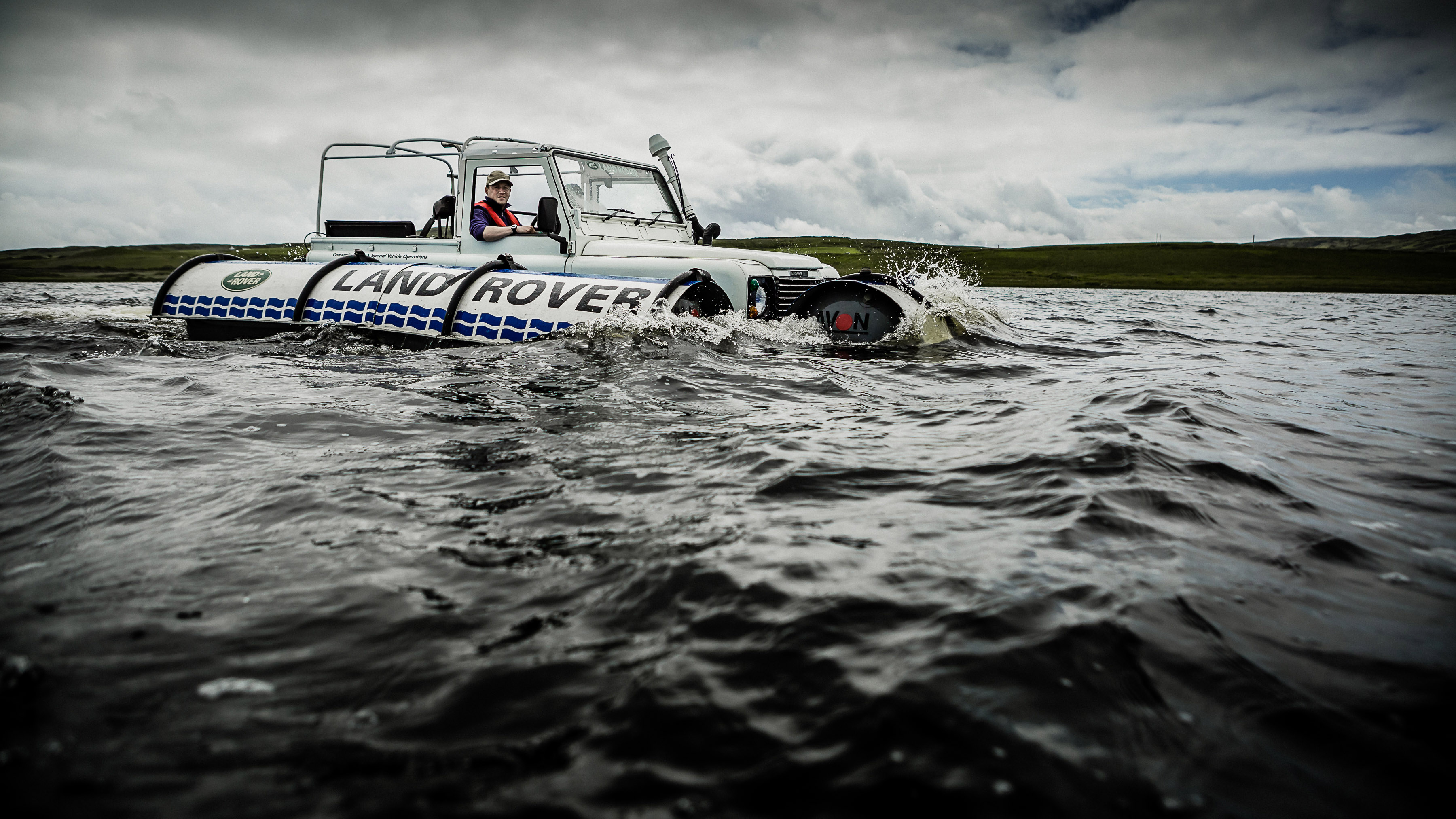 Land Rover Boat