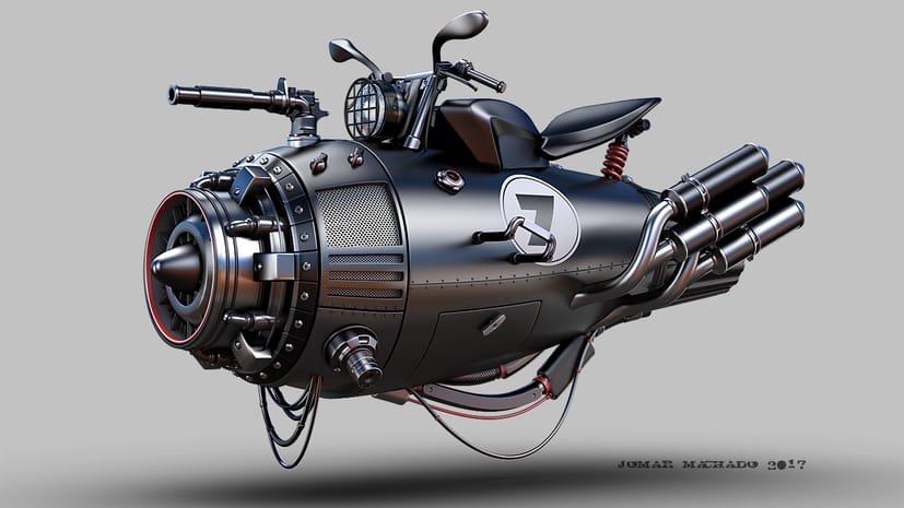 You have to check out these post-apocalyptic aerocars | Top Gear