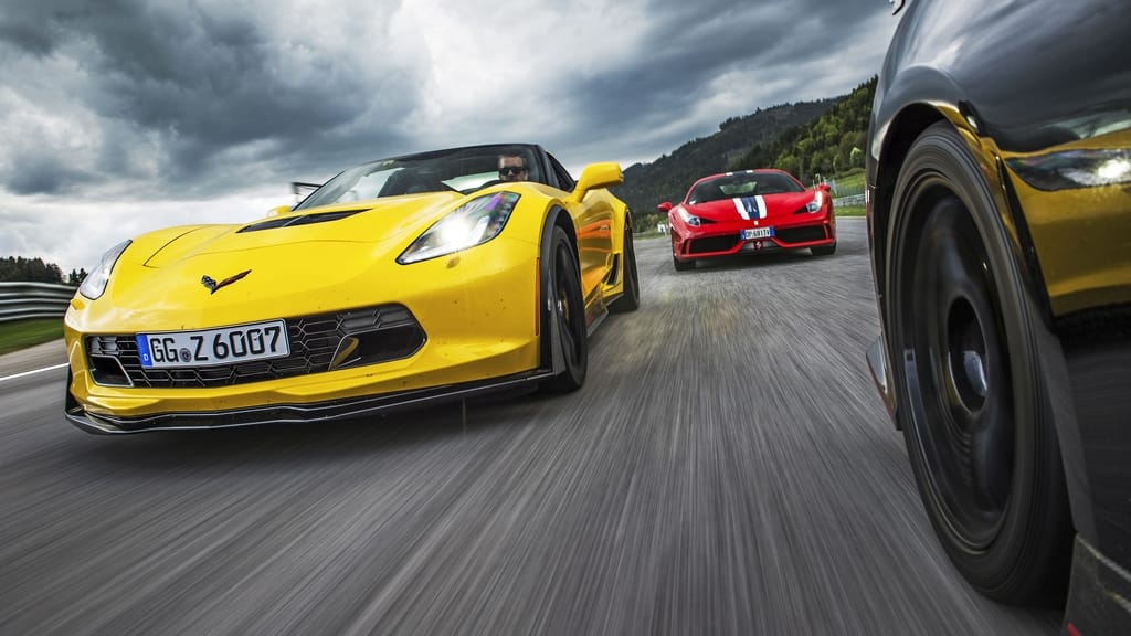 Speed Week: Corvette Z06 vs Ferrari 458 Speciale vs Nismo GT-R | Top Gear