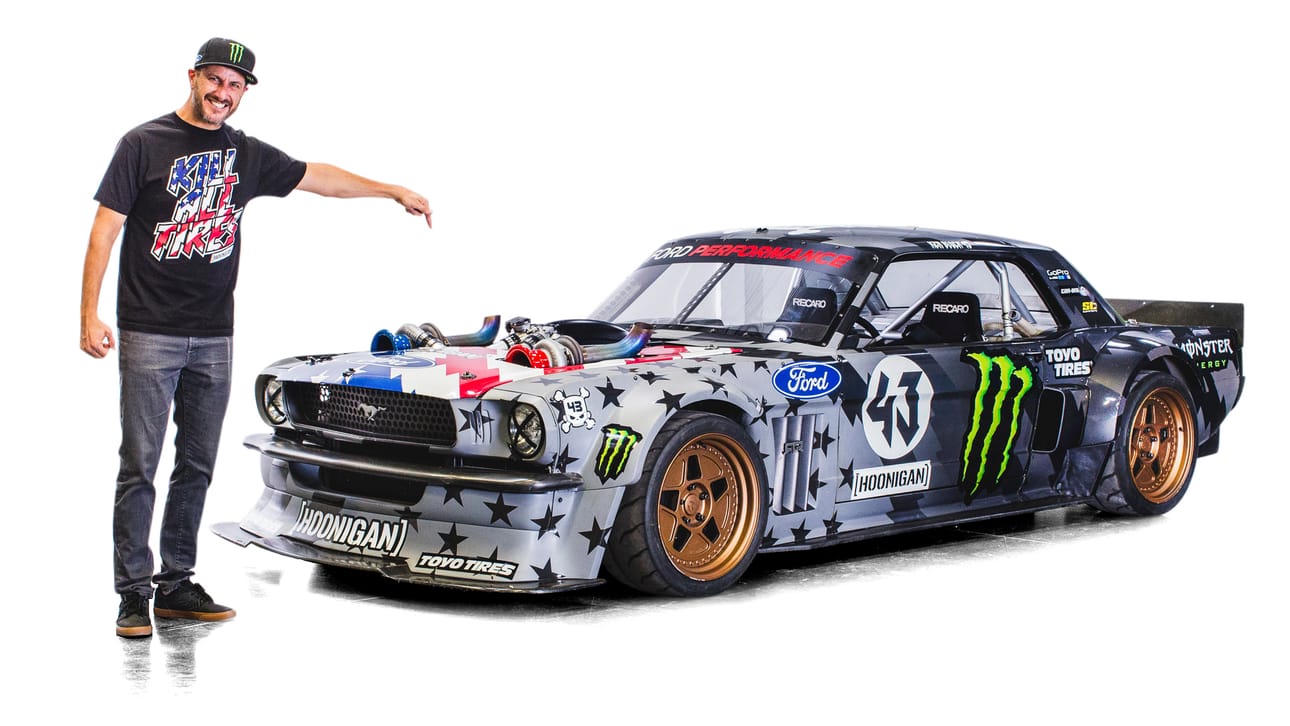 Take a look inside Ken Block's garage | Top Gear