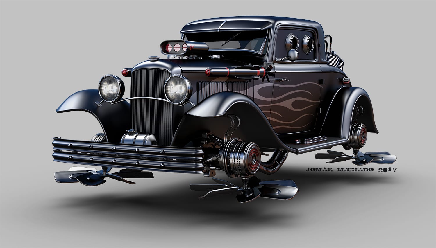 You have to check out these post-apocalyptic aerocars | Top Gear