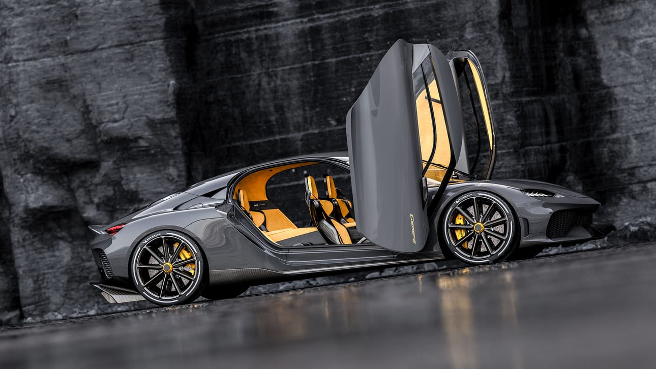 Step inside the 1,700bhp Koenigsegg Gemera | Top Gear