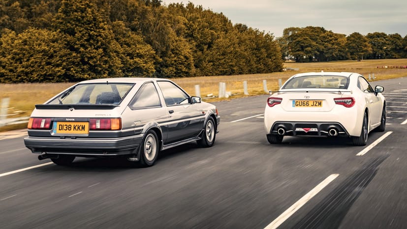 Progress report: Toyota AE86 vs Toyota GT86 | Top Gear