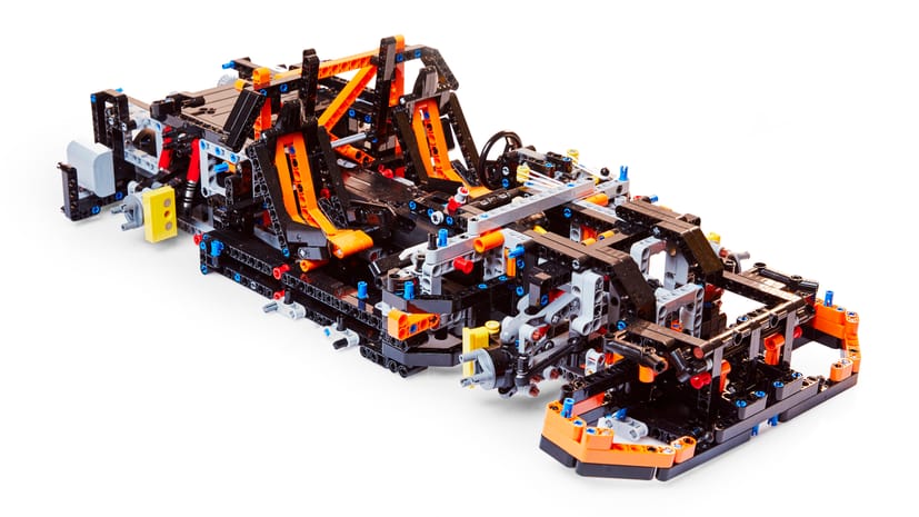 How to build a supercar, the Lego way... | Top Gear