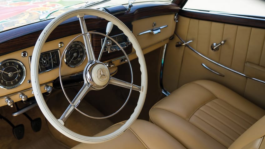 Your grandmother will love this 1952 Merc 220 cabrio | Top Gear