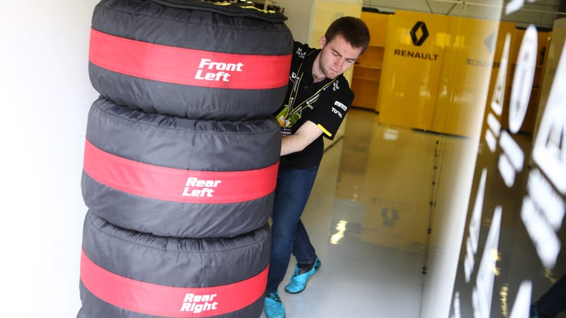 Behind the scenes: things you didn’t know about F1 tyres | Top Gear