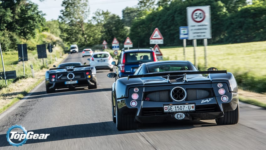 Wallpapers: thirteen Paganis across Italy