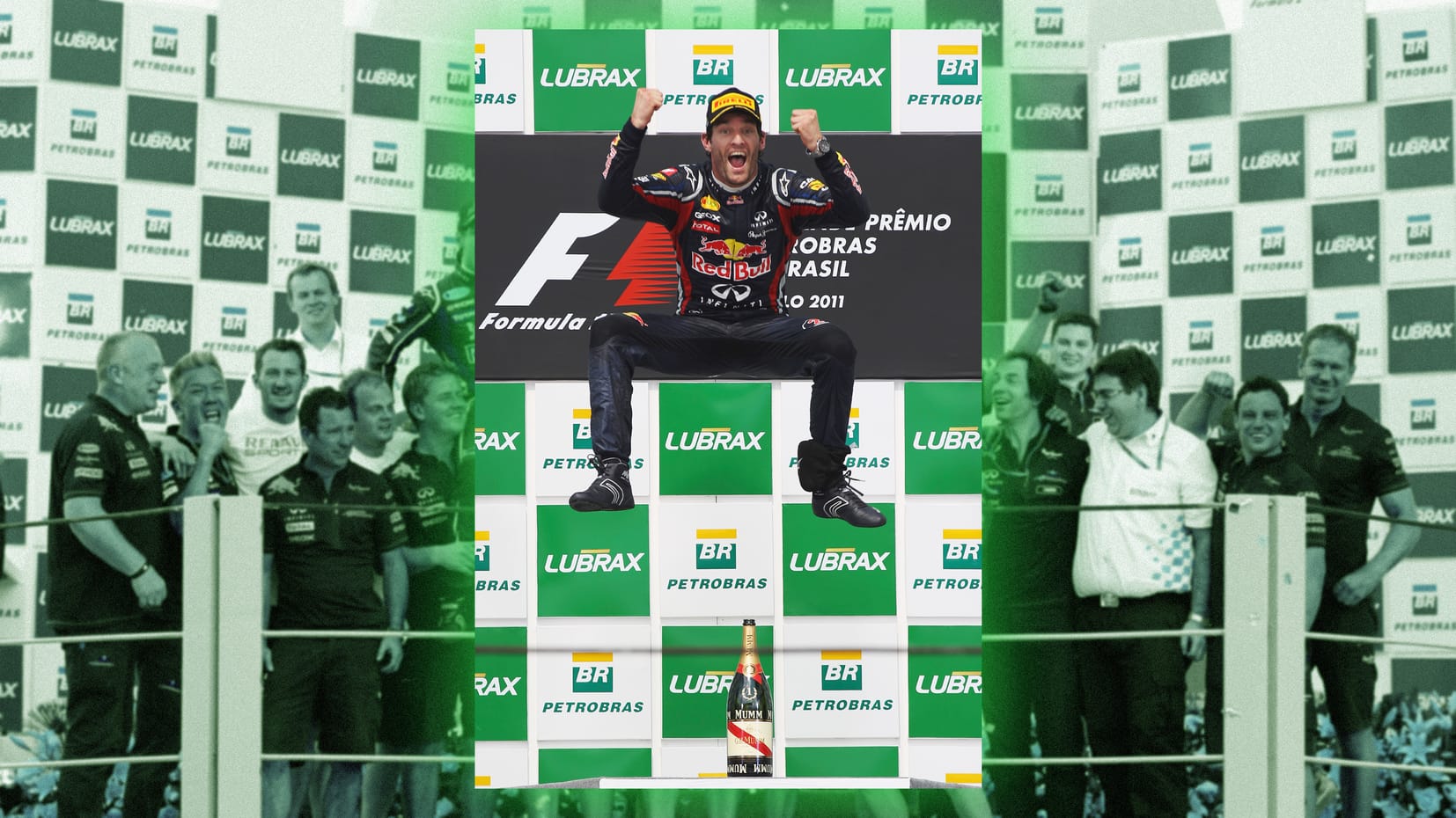 Top Gear's six favourite F1 podium celebrations | Top Gear