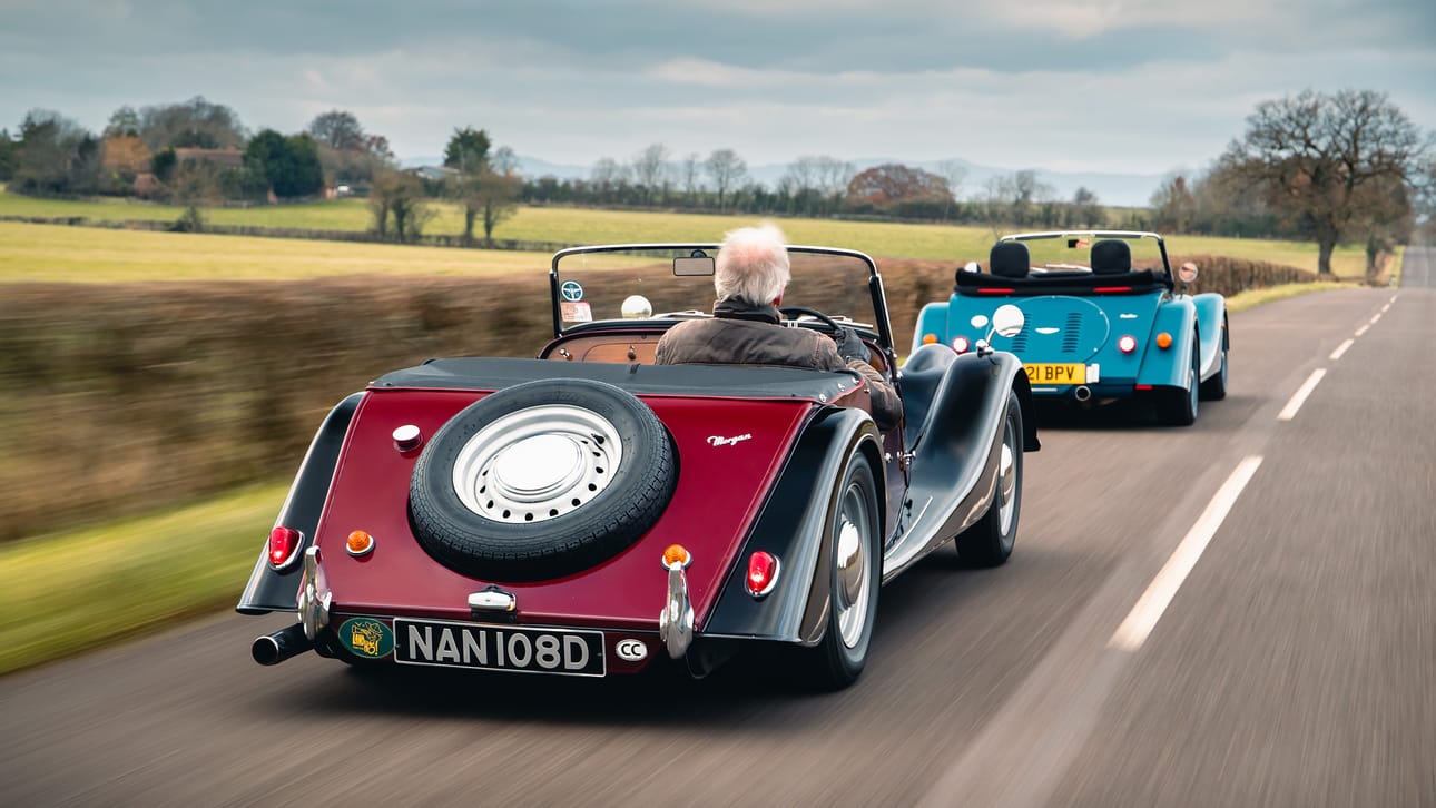 Progress Report: Morgan 4/4 vs Morgan Plus Four | Top Gear