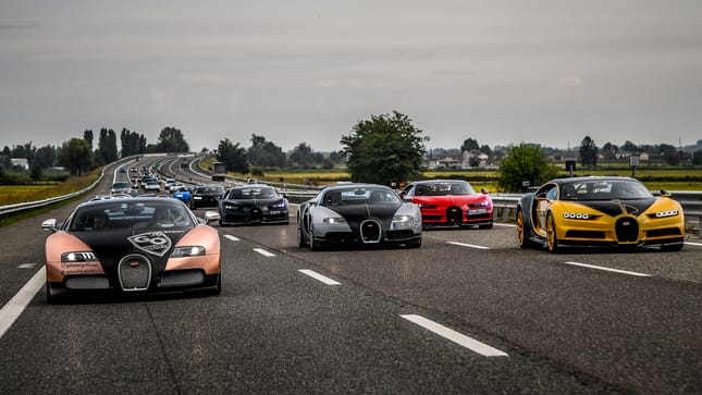 Gallery: Bugatti’s 110th birthday road-trip looks incredible | Top Gear