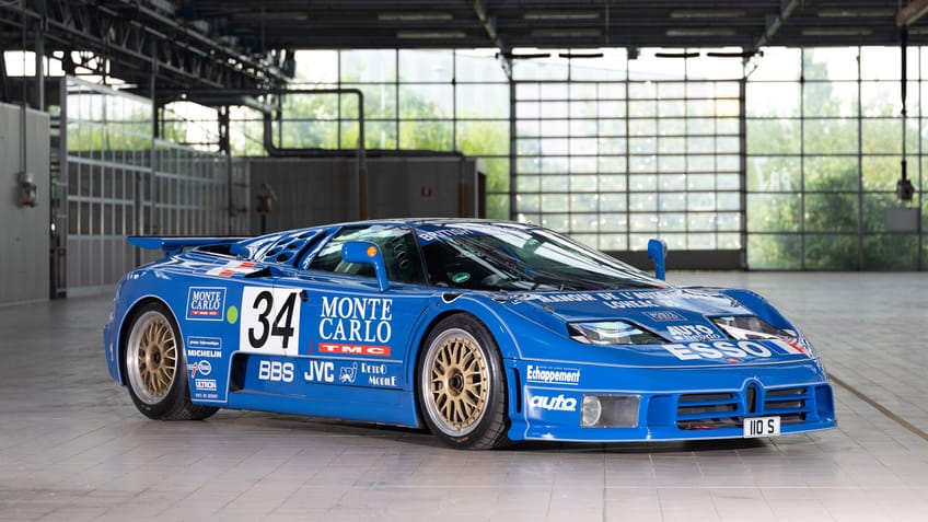 Let's take a moment to remember the Bugatti EB110 | Top Gear