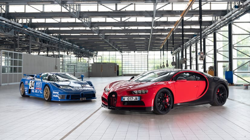 Let's take a moment to remember the Bugatti EB110 | Top Gear