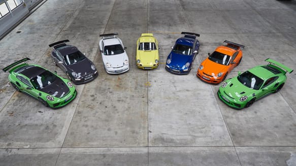 Here's every version of the Porsche 911 GT3 RS* | Top Gear