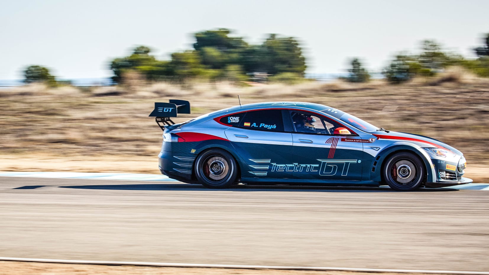 What's a Tesla race car like to drive? | Top Gear