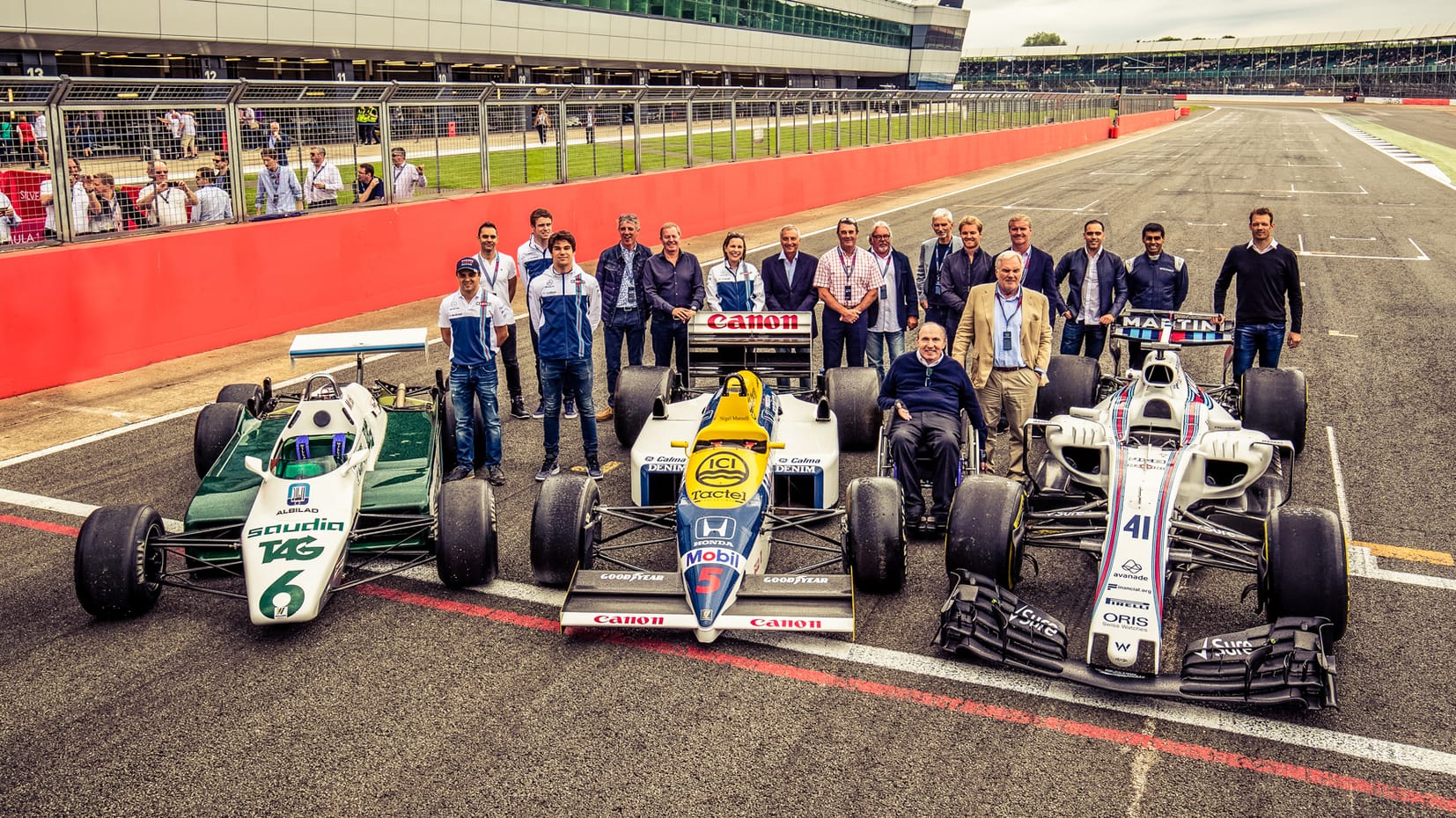 Gallery: Williams F1 40th birthday bash at Silverstone | Top Gear
